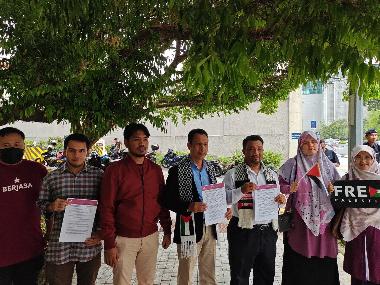 BERJASA Serah Memorandum Bantahan Ke kedutaan AS, 5 Seruan Bebaskan ...